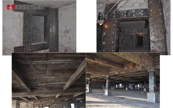 FRP wrap, building's whole function can change
